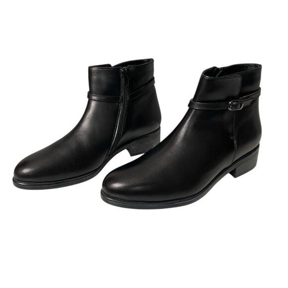 Italian Shoemakers | Shoes | Italian Shoemakers Womens Black Leather ...